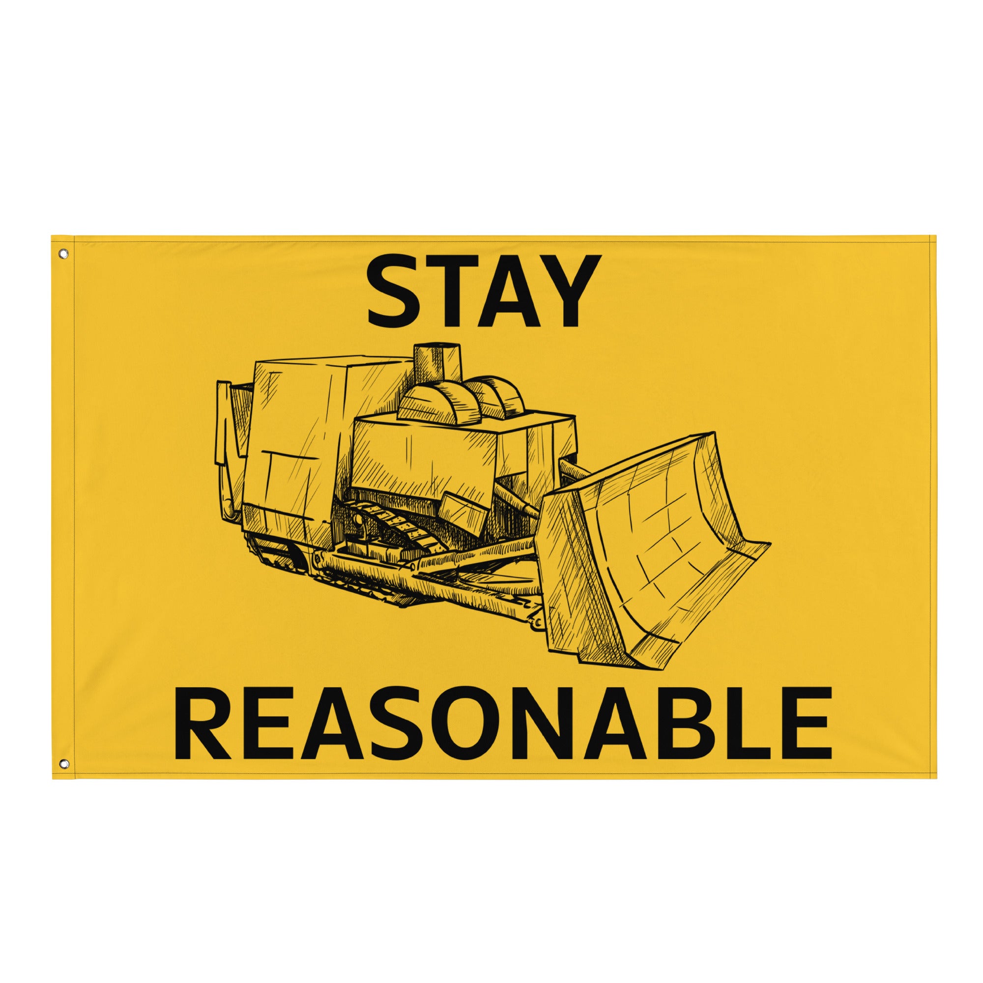 Flag - Killdozer - stay reasonable – peacedozer.com
