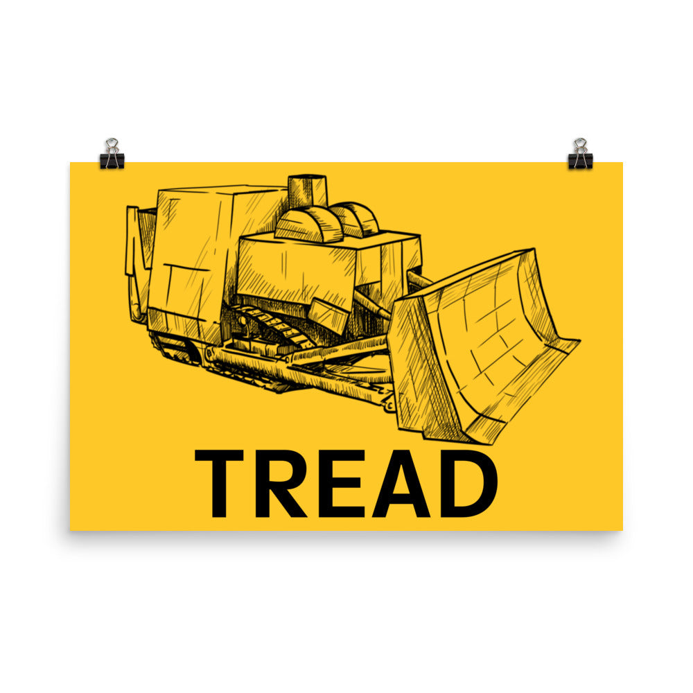 Poster - Killdozer (tread) – peacedozer.com